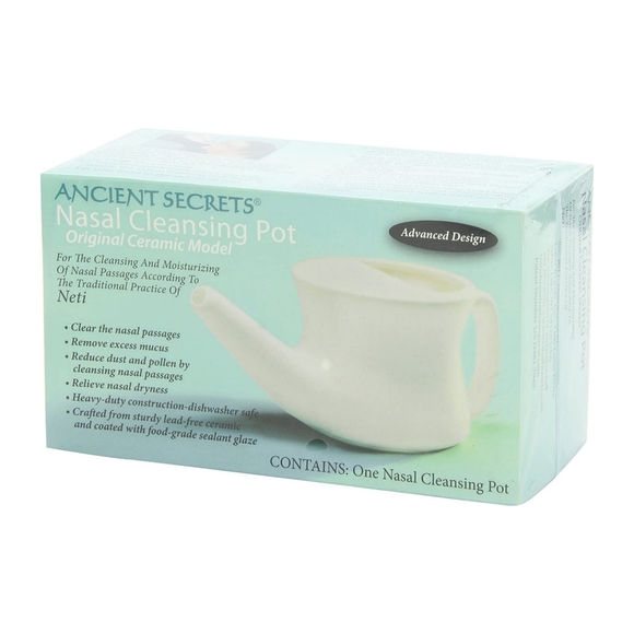 Other | Ancient Secrets Ceramic Nasal Cleansing Pot 1 Neti Pot | Poshmark